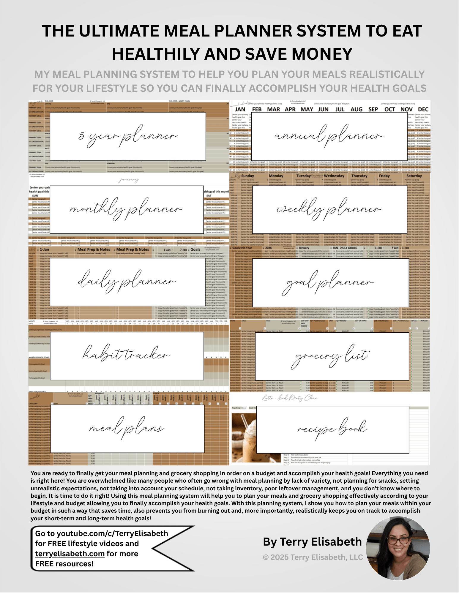 The Ultimate Meal Planner System to Eat Healthily and Save Money by ...